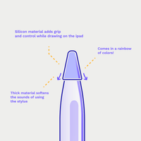 PenTips Lite | Apple Pencil Tip Cover for Digital Artists